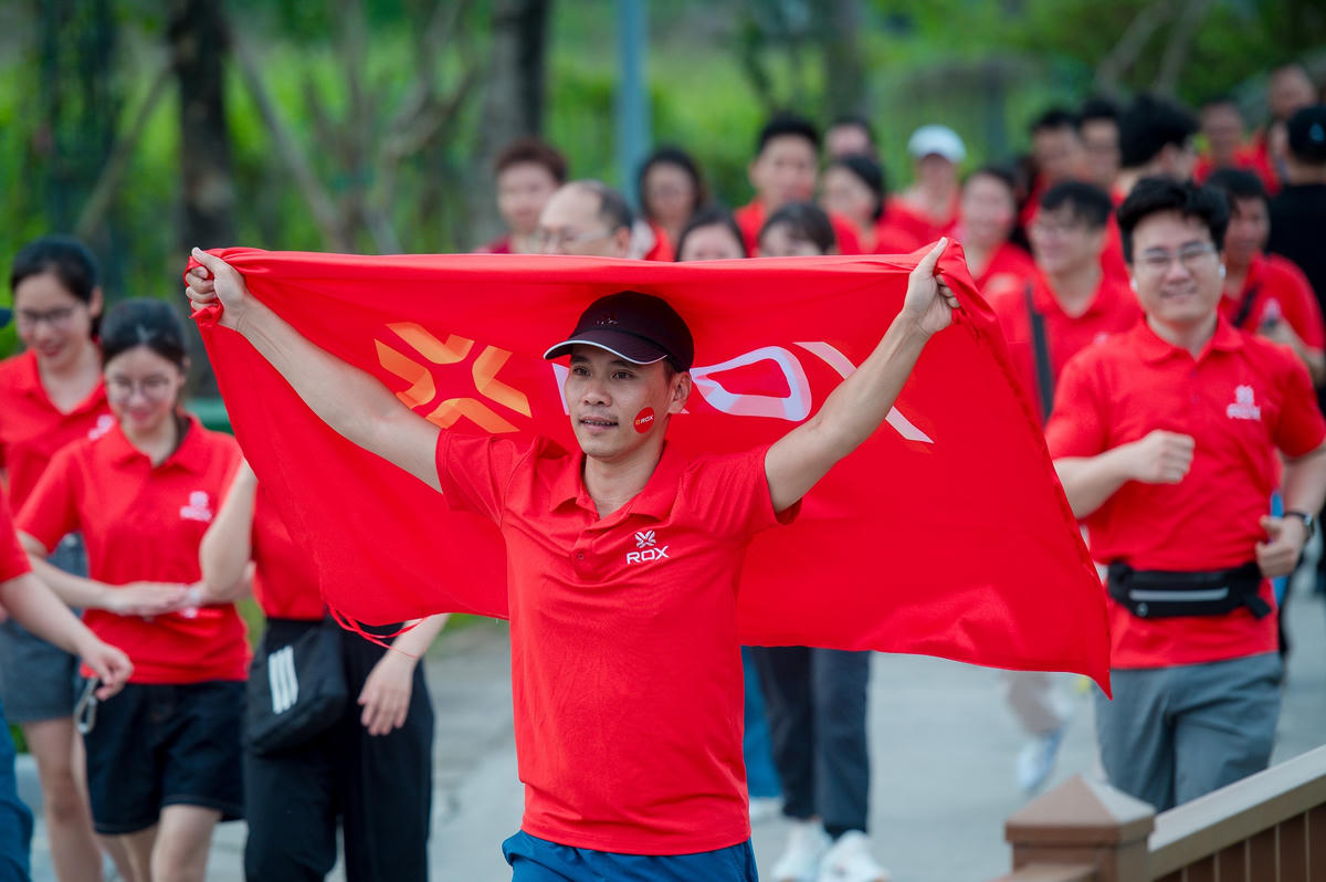 Người ROX kết nối qua những bước chạy đầy nội lực